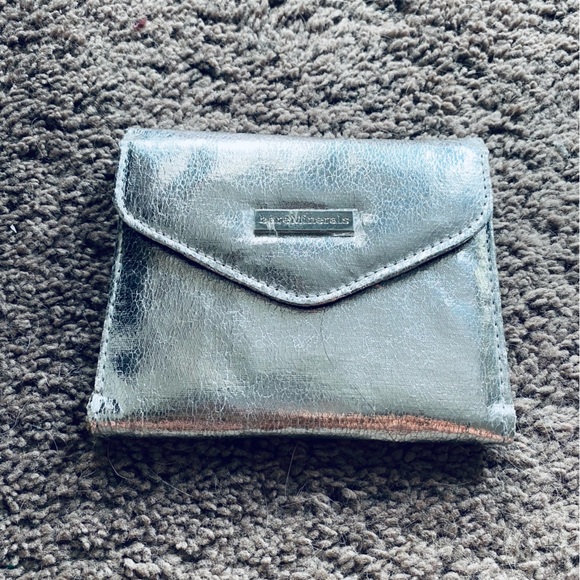 bareMinerals | Bags | Bareminerals Silver Black Mini Makeup Brush ...